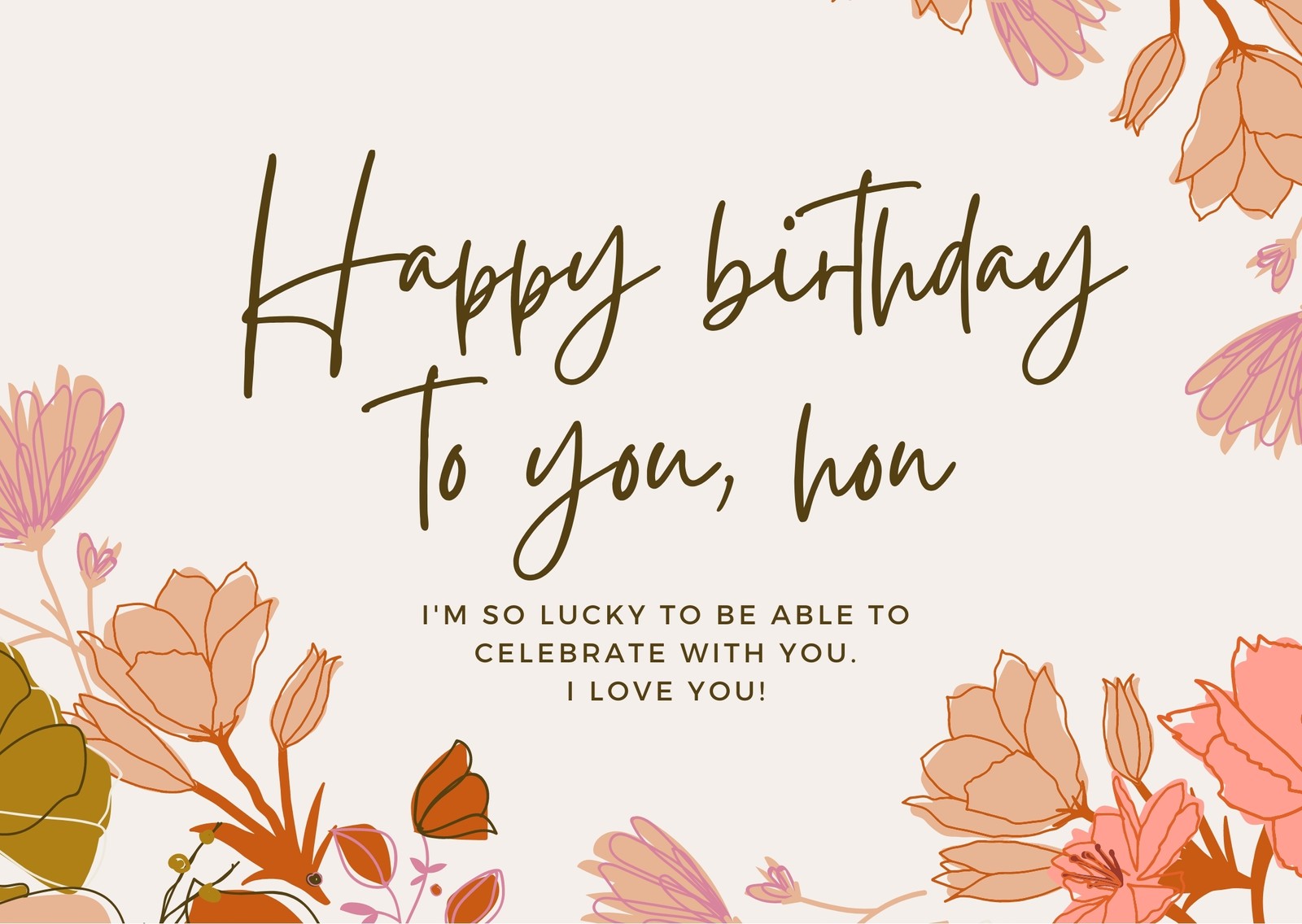 Birthday Card Design For Girlfriend