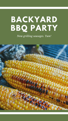 Free customizable cookout party design collection | Canva