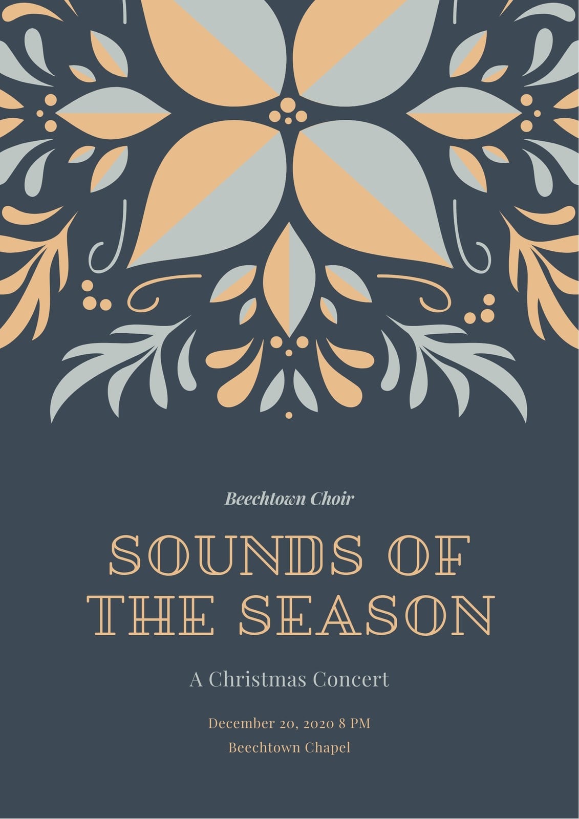 Custom printable Christmas Program templates | Canva