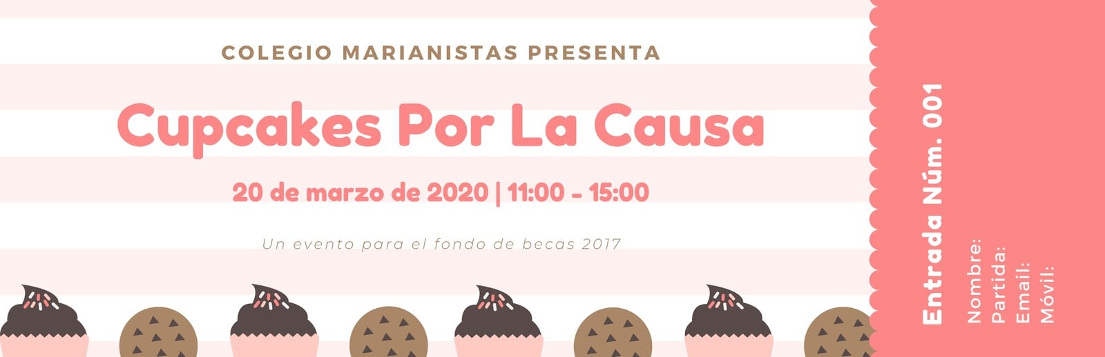 Plantillas editables de boletos para comida gratis | Canva