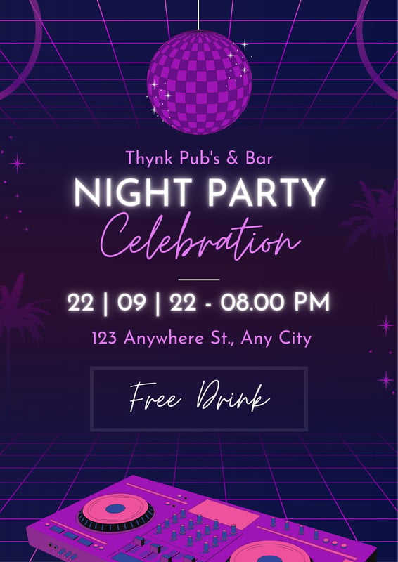 Free and customizable DJ templates | Canva