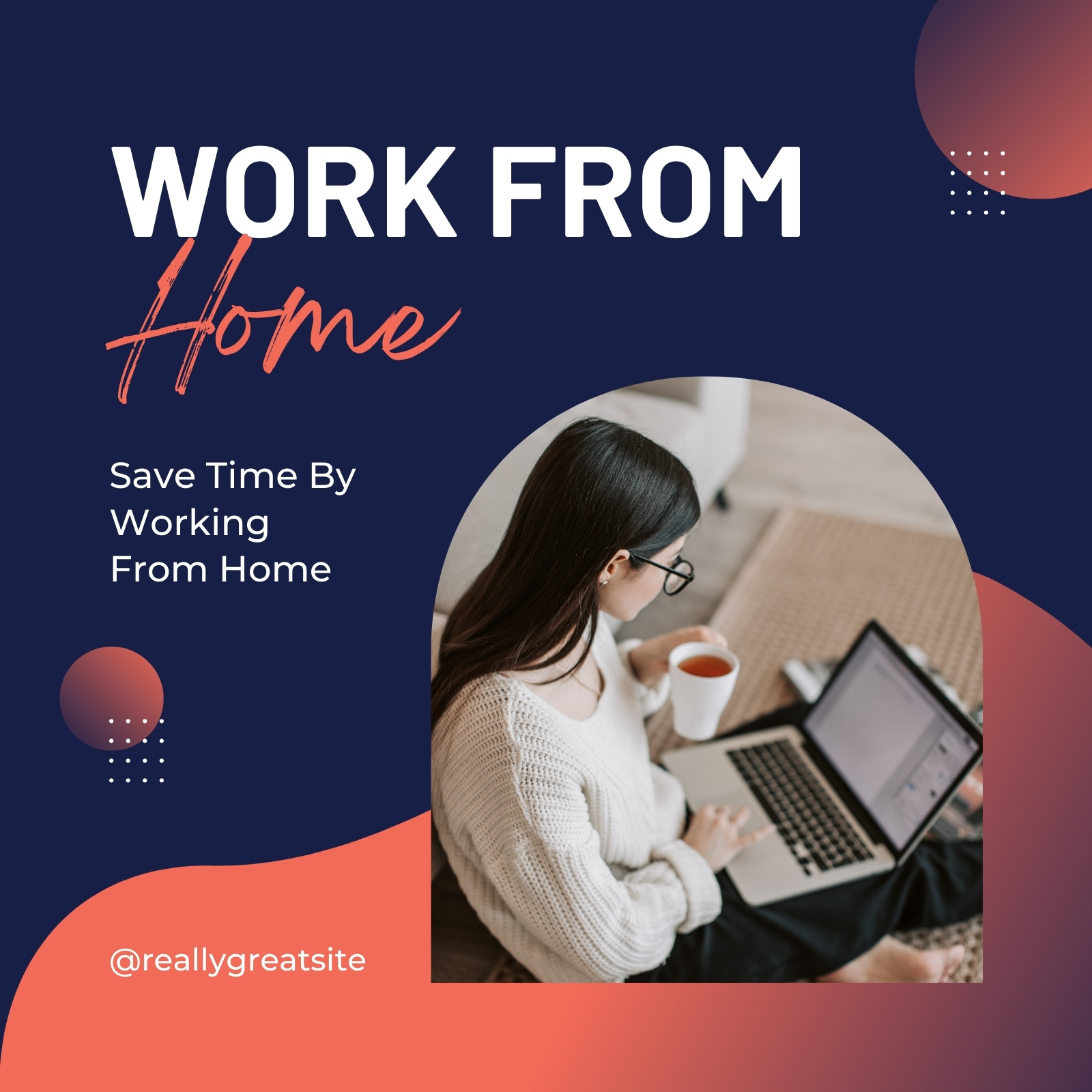 Free and customizable work from home templates