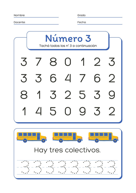 Plantillas de hojas de trabajo para kinder gratis | Canva