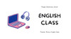 Free and customizable english class templates