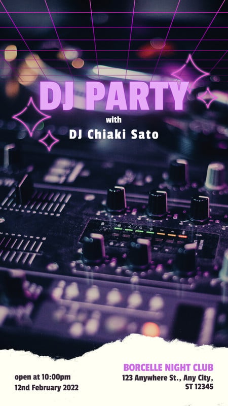 Free and customizable DJ templates | Canva