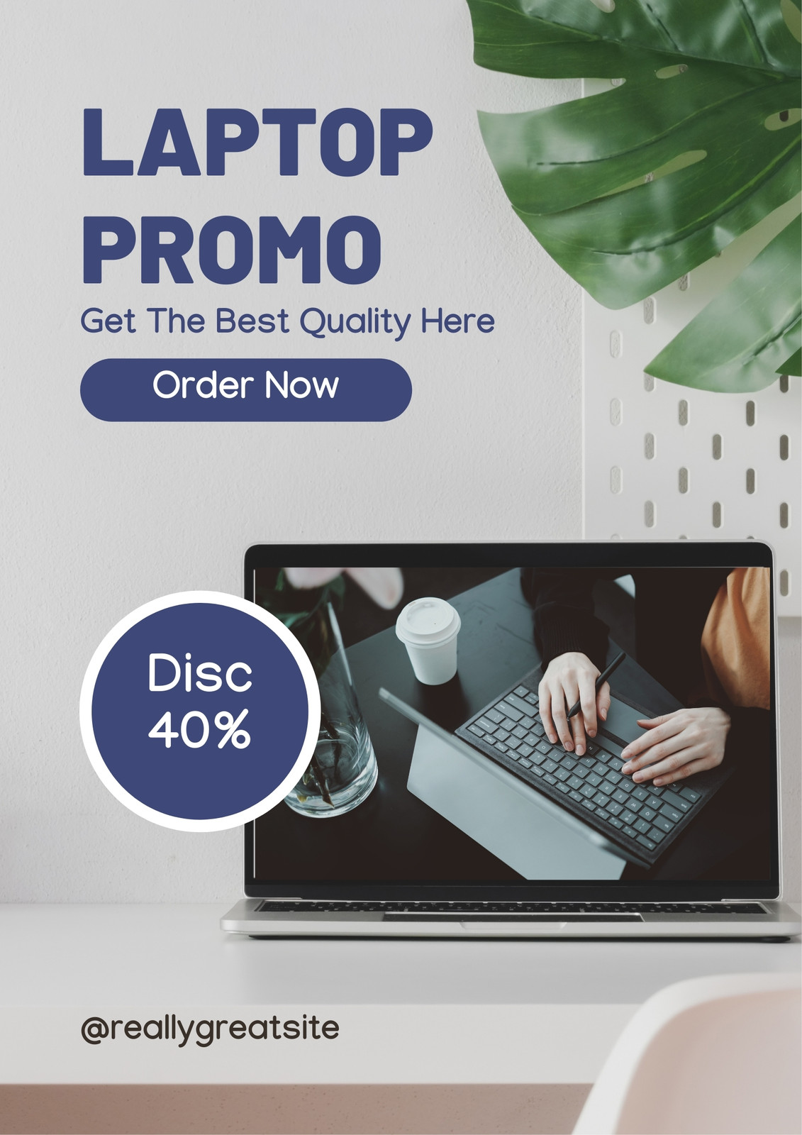 Free printable, customizable laptop poster templates | Canva