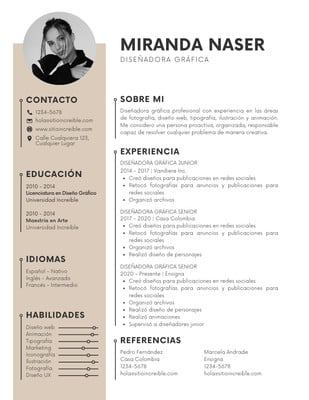 Plantillas Curriculum Harvard - Gratis y editables - Canva