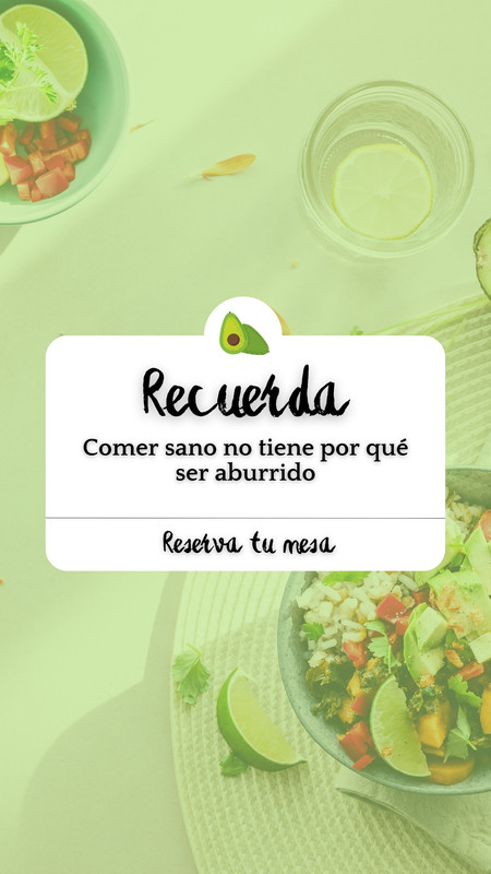 Plantillas comida saludable - Gratis y editables - Canva