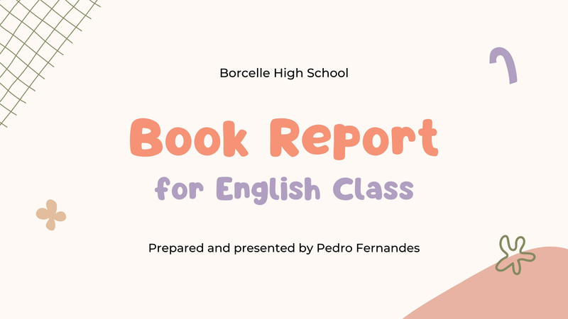 Free book report education presentation templates | Canva