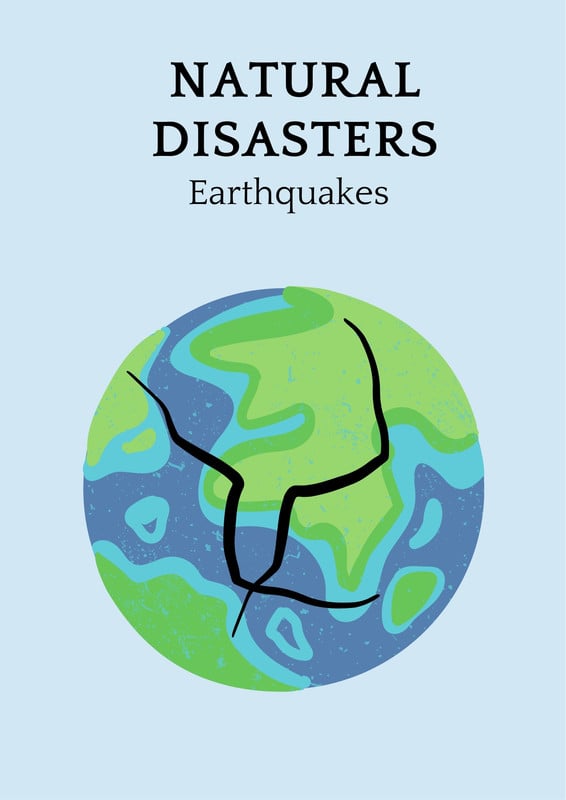 Free and customizable earthquake templates