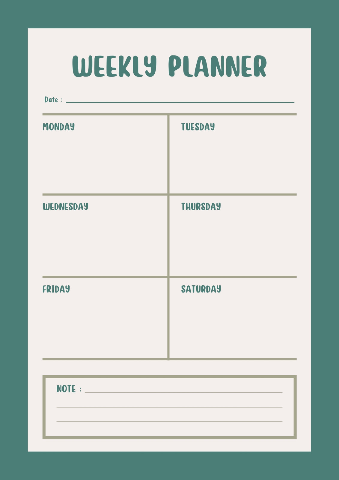 Desain Planner Agenda Kustom | Rancang Kegiatan dengan Canva