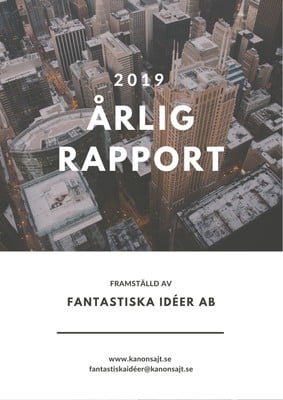 Skapa snygga, iögonfallande rapporter på nätet | Canva