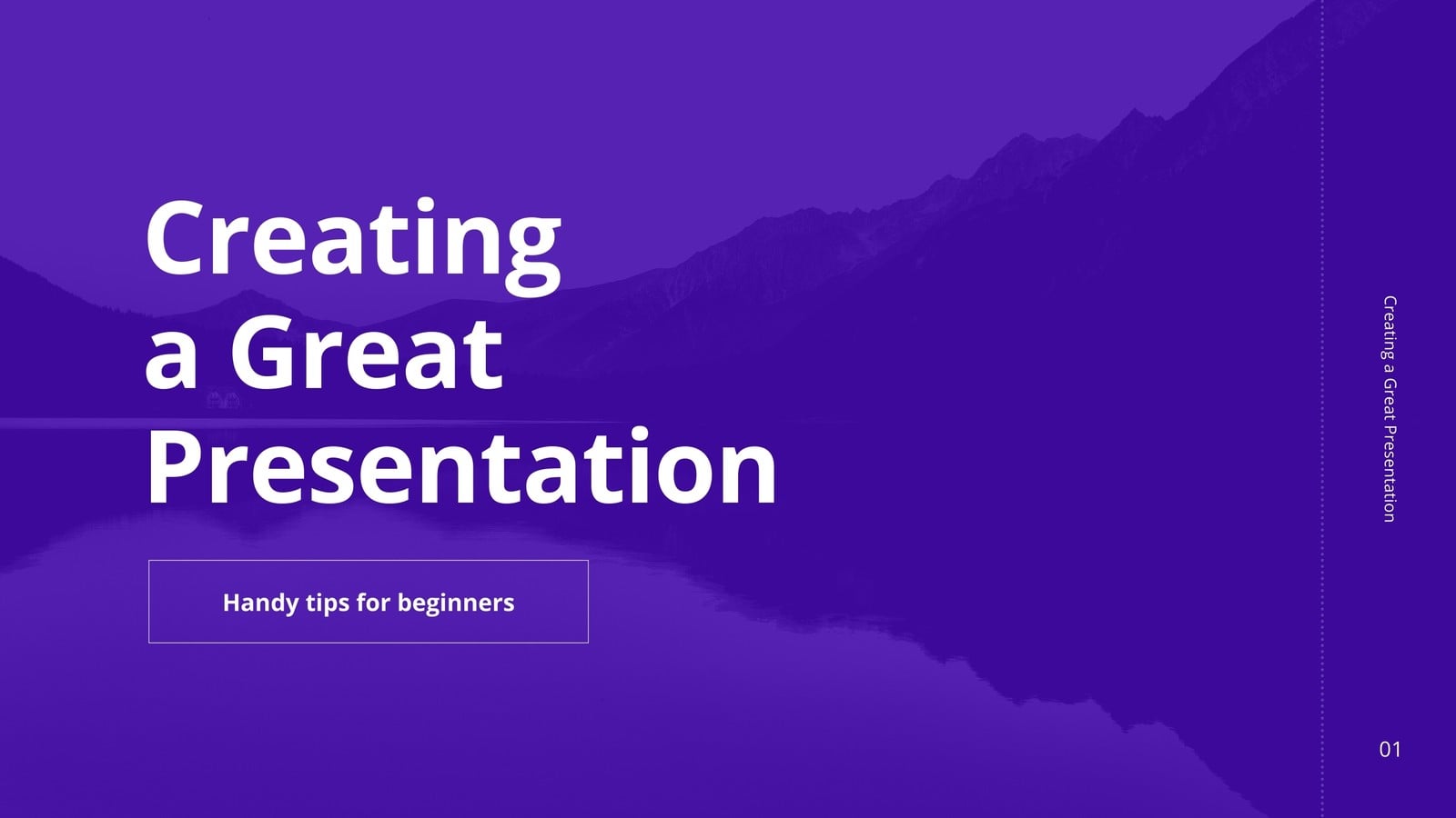 Free and customizable tutorial templates
