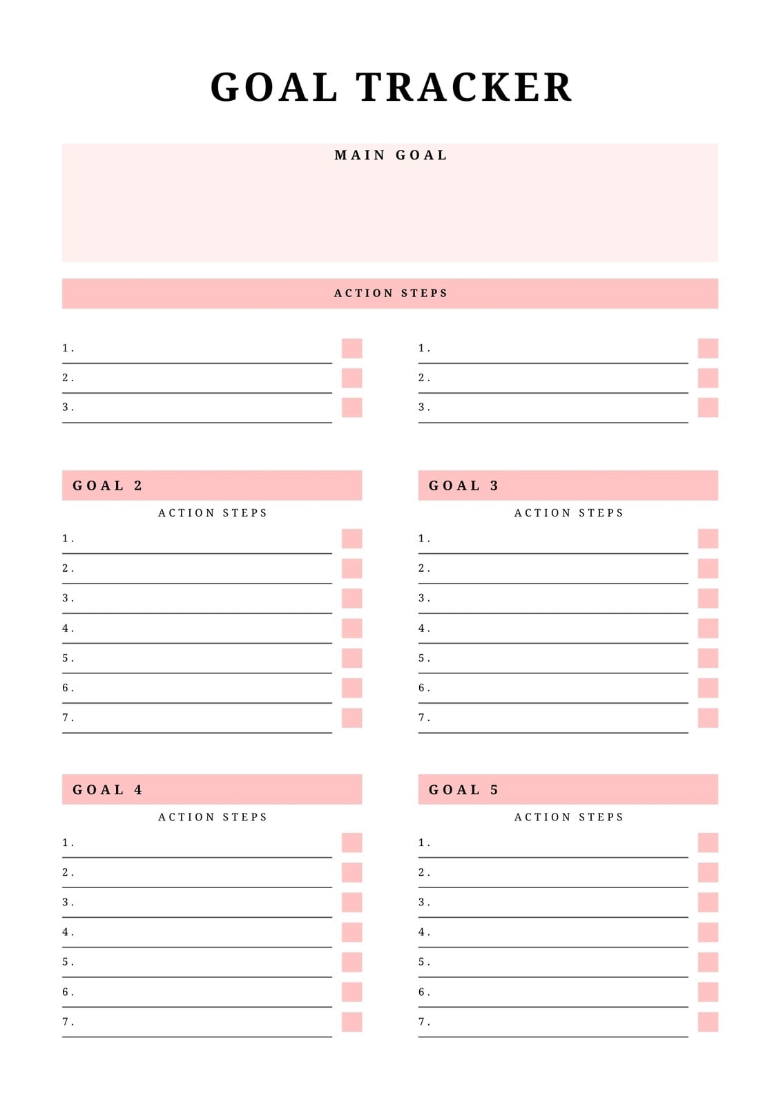 Page 7 - Free and customizable tracker templates