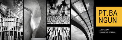 Gratis desain contoh gedung - Canva