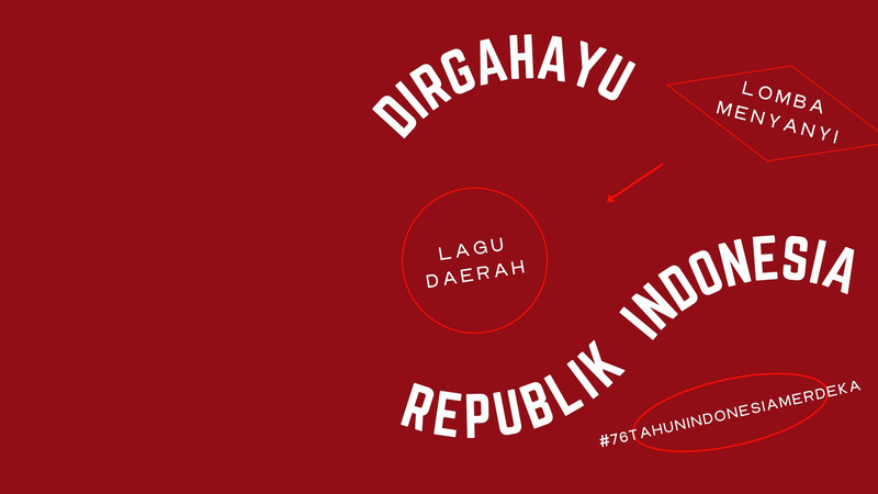 Gunakan contoh background merah online, gratis | Canva
