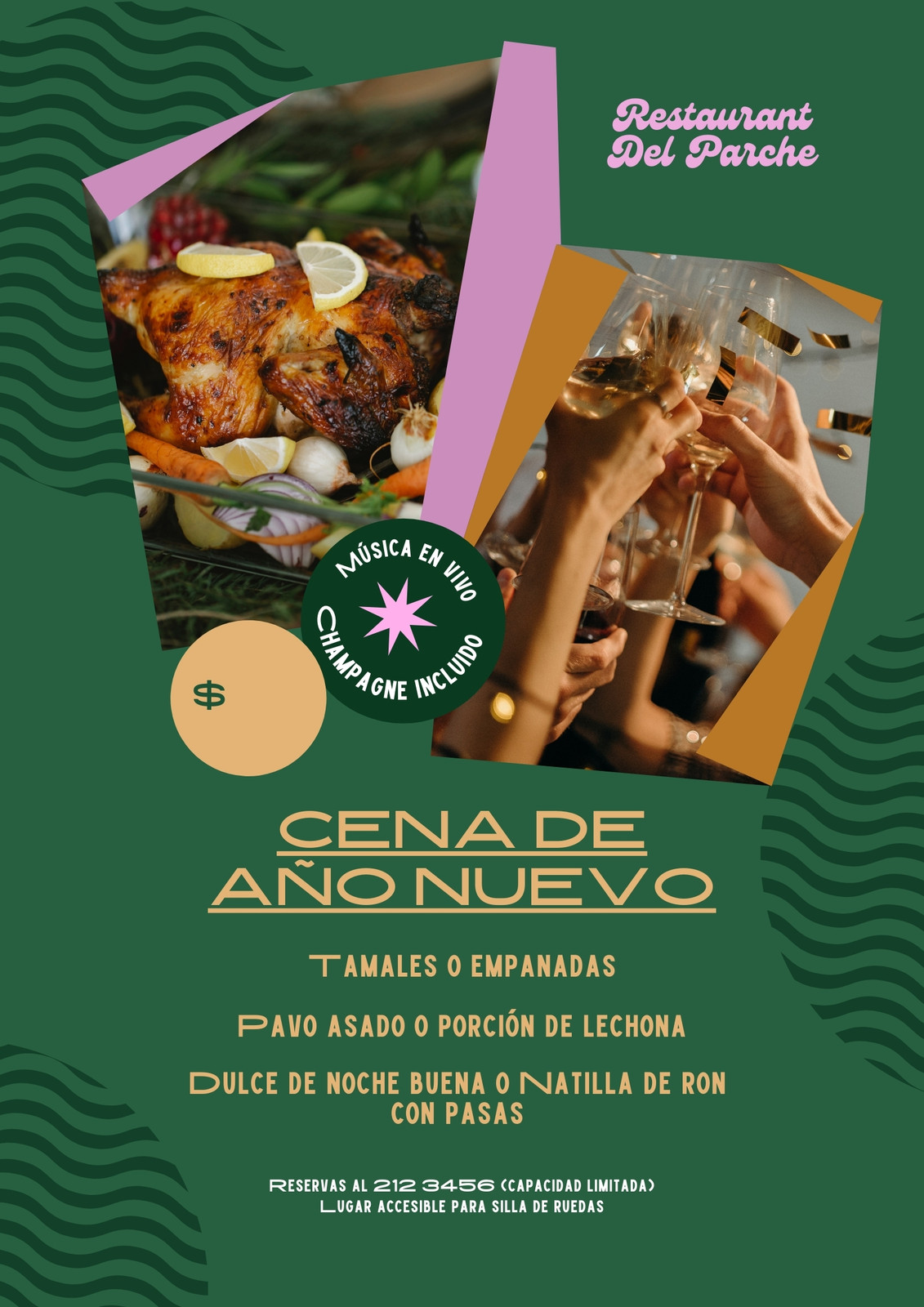 Plantillas de menús de catering para eventos | Canva