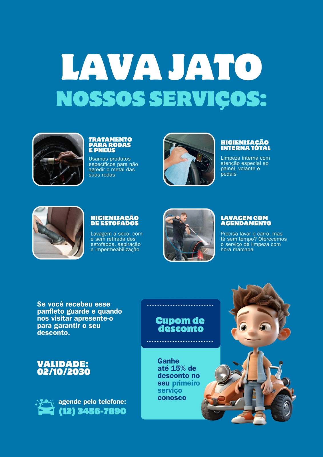 Modelos de folhetos publicitários personalizáveis e imprimíveis ...