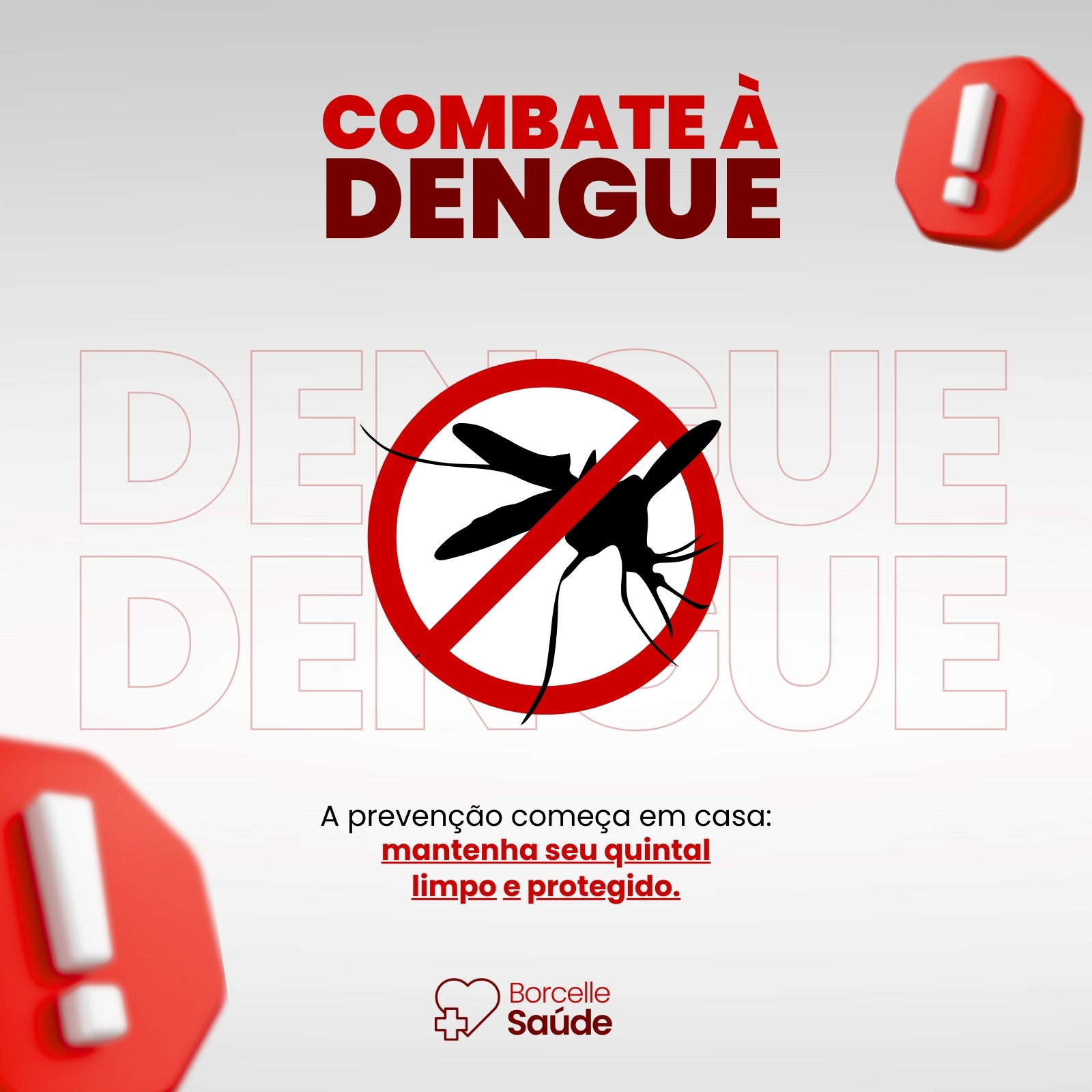 Modelos grátis e personalizáveis de dengue - Canva