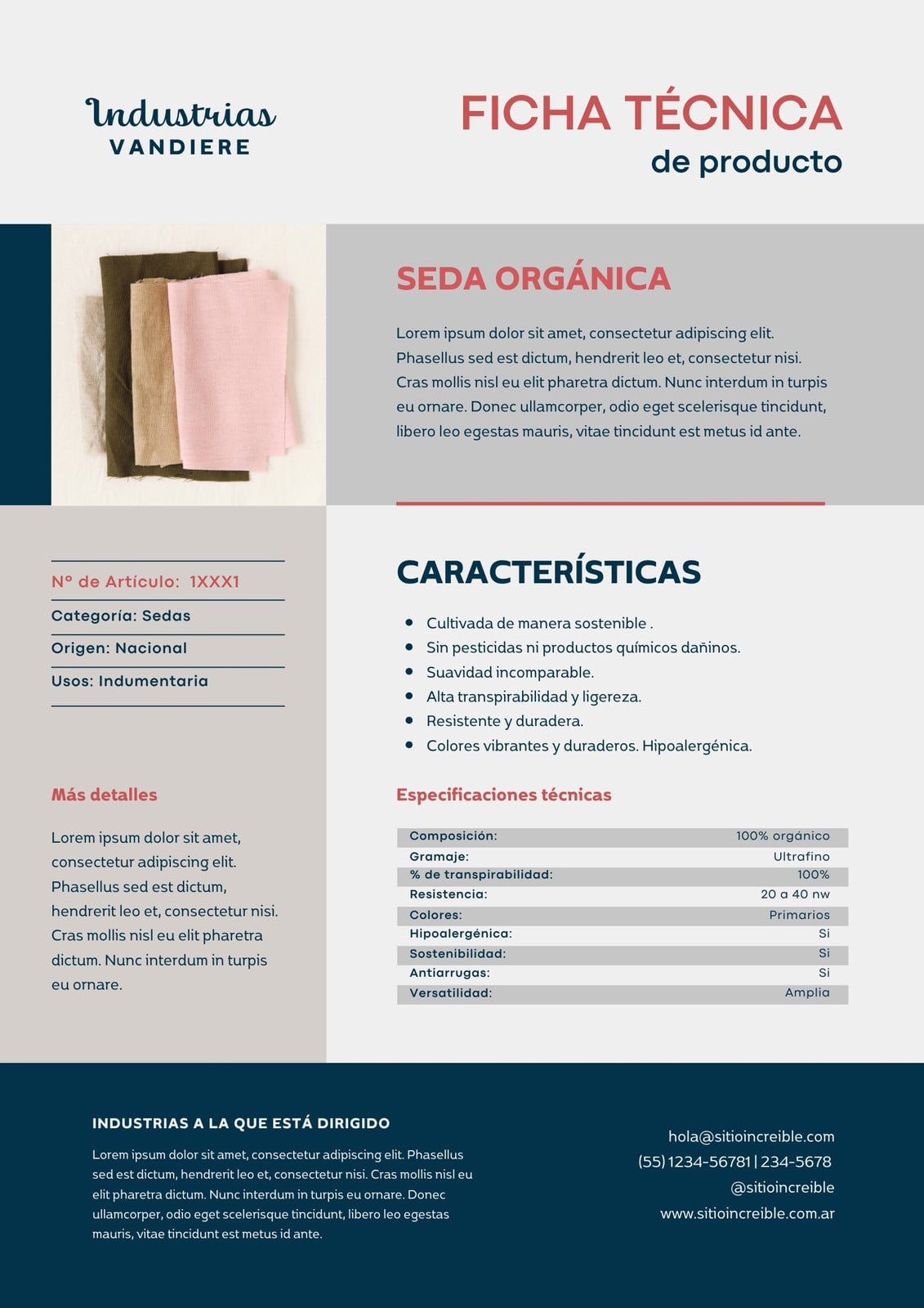 Plantillas de ficha técnica editables gratis | Canva