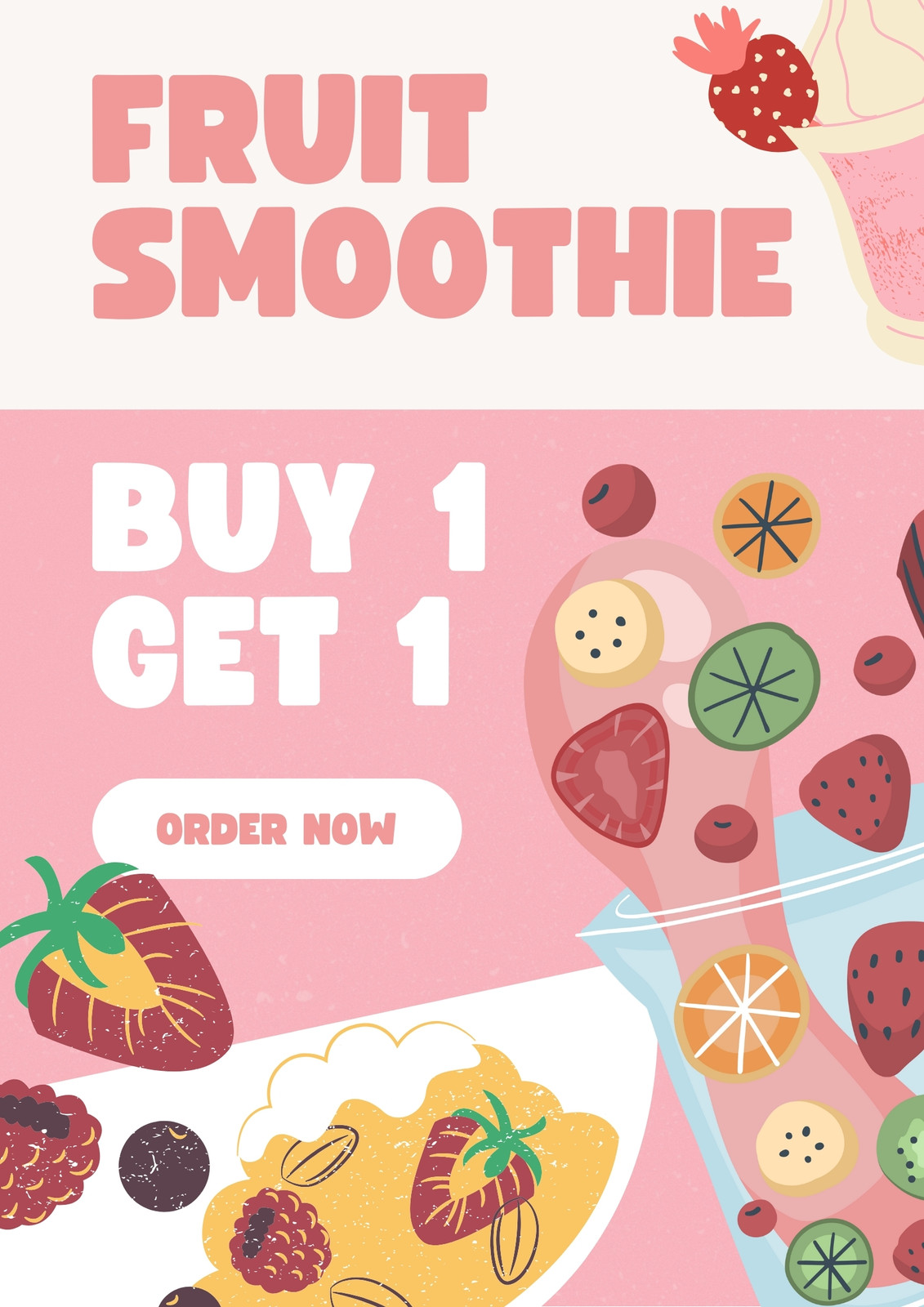 Free and customizable smoothie templates