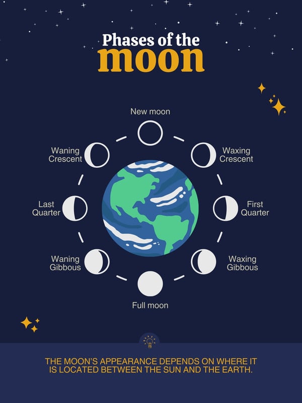 Moon Phases Template