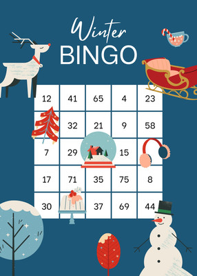 Free printable Christmas bingo card templates | Canva