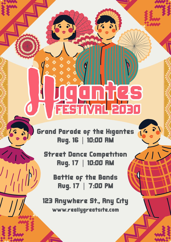 Higantes Festival Drawing Ideas