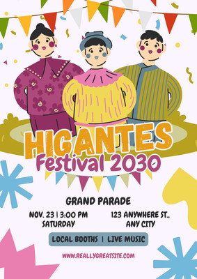 Higantes Festival Drawing Ideas