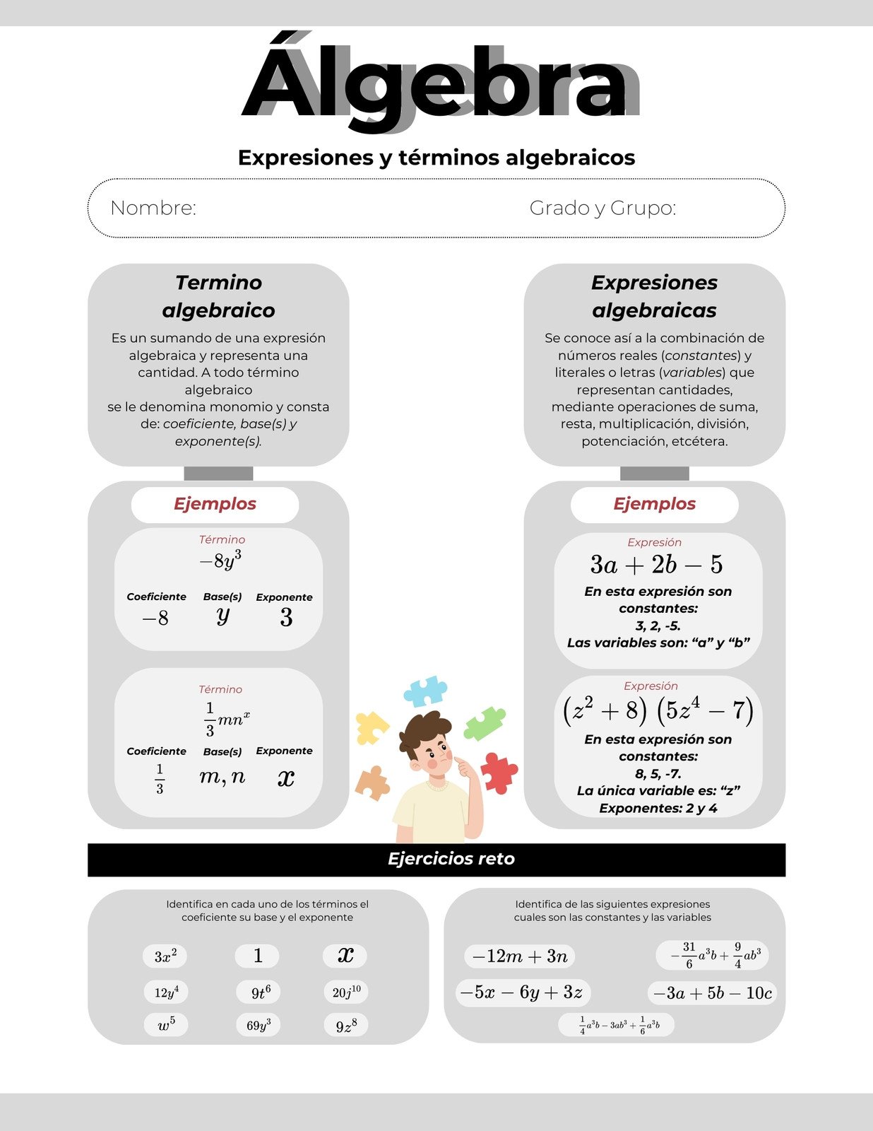 Expresiones Variables