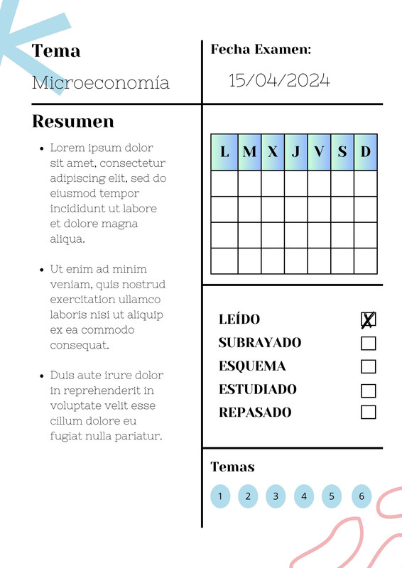 Explorá Plantillas de temario personalizables gratis - Canva
