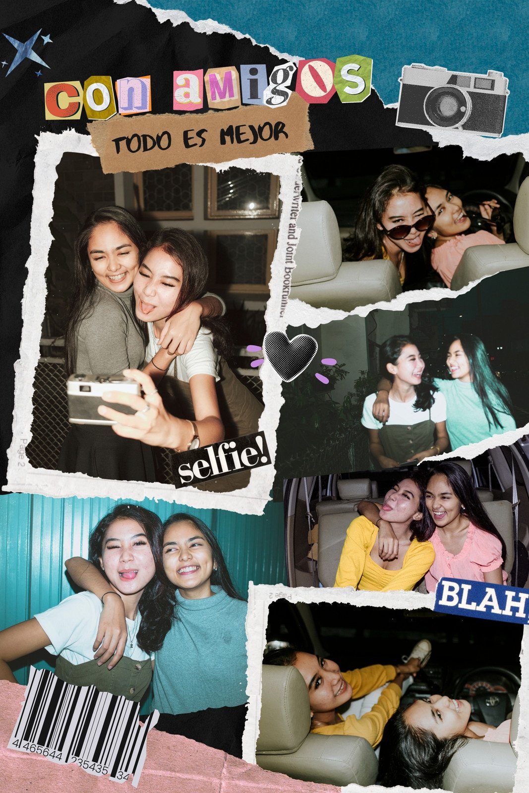 Collage Elegante Y Diferente