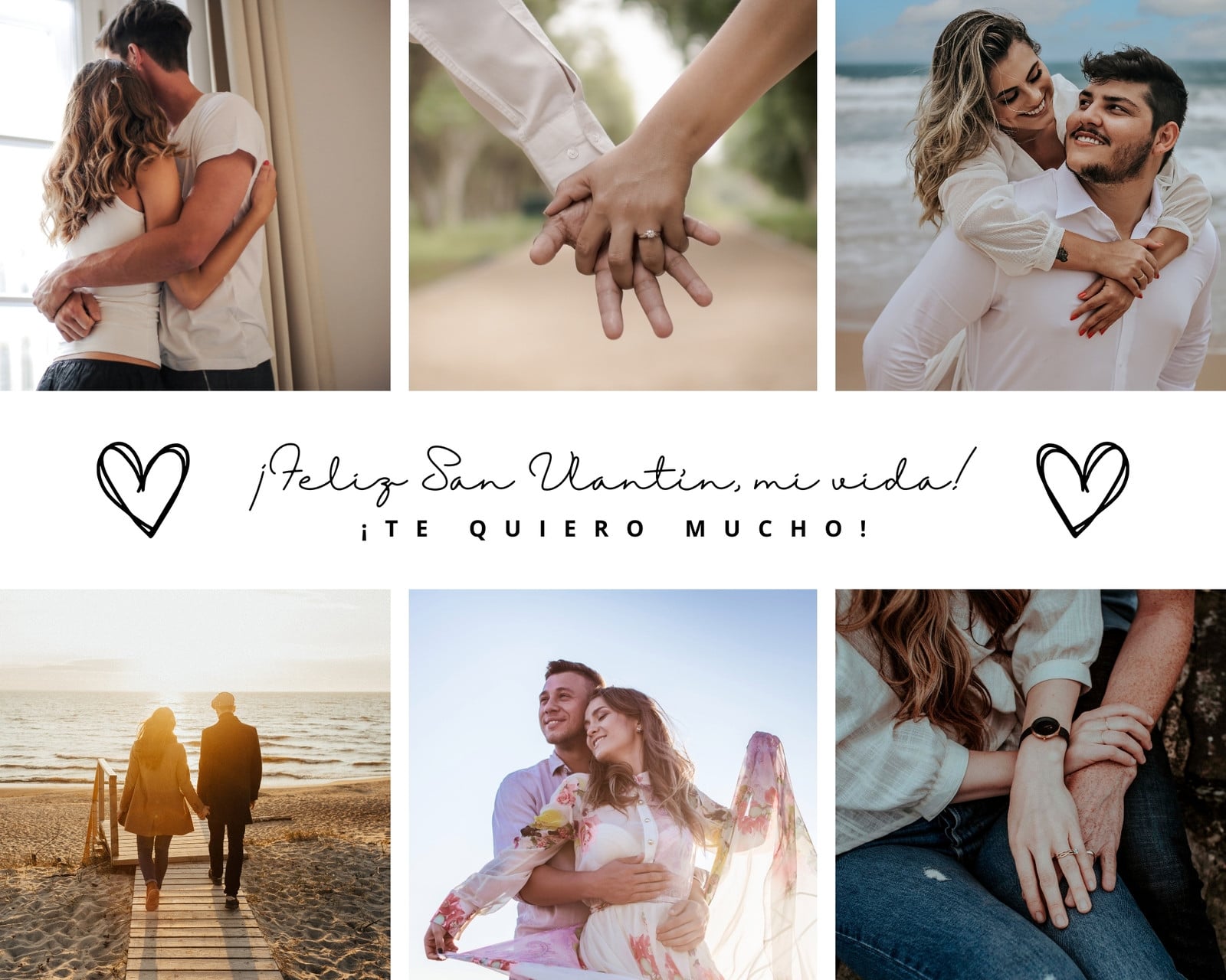 Plantillas de collage horizontal gratis y personalizables - Canva