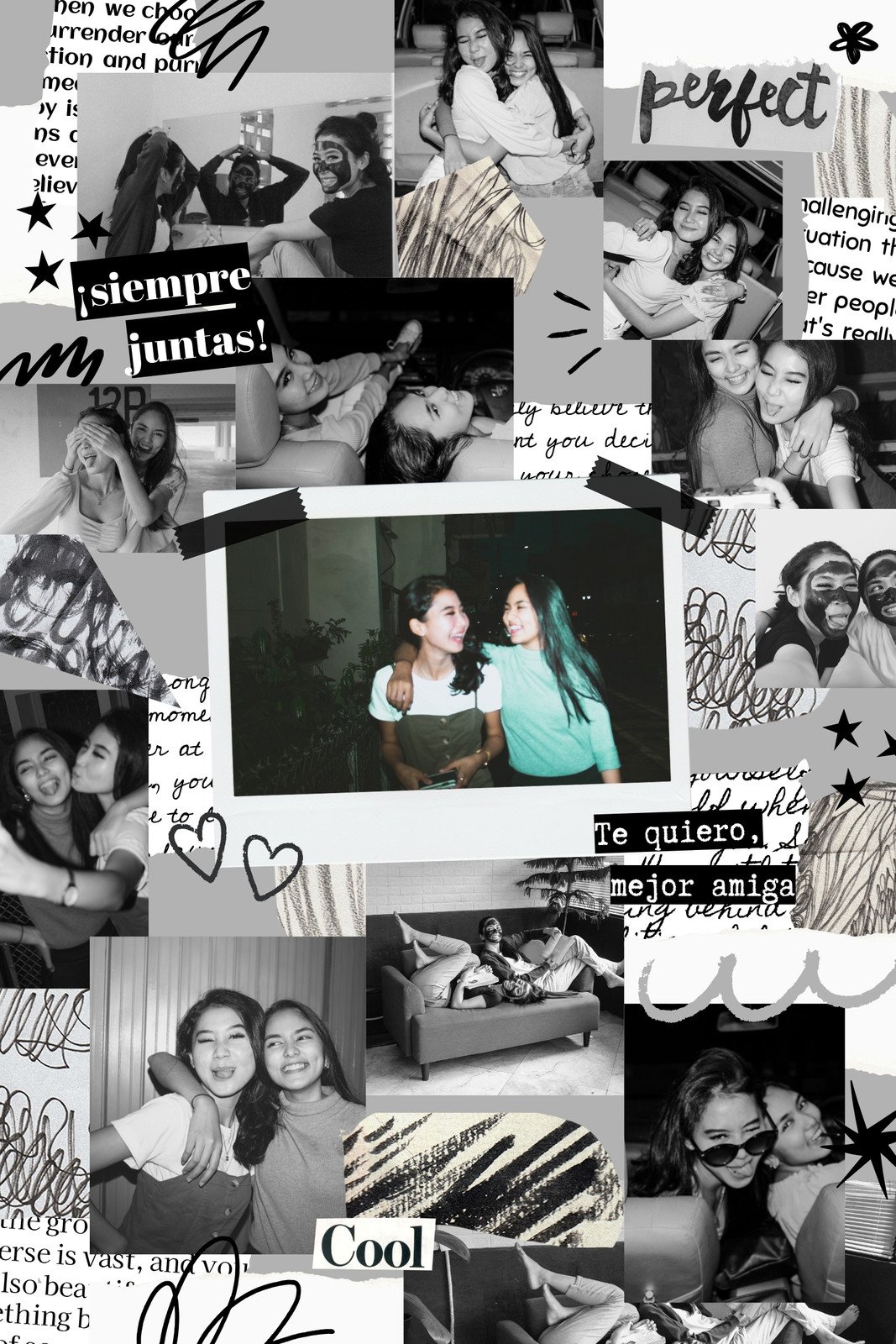 Collages de fotos bonitos y artísticos | Canvas