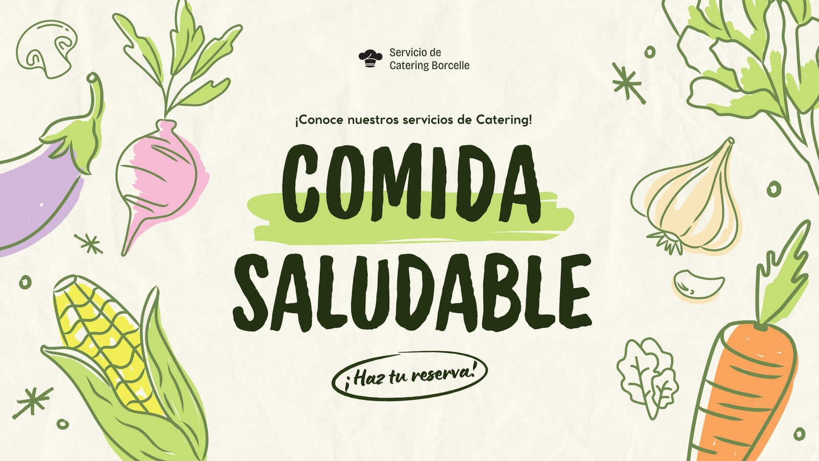 Plantillas comida saludable - Gratis y editables - Canva