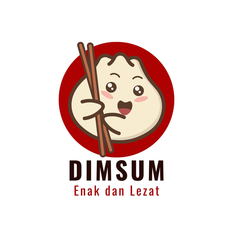 Gratis Contoh Logo Dimsum Keren - Canva