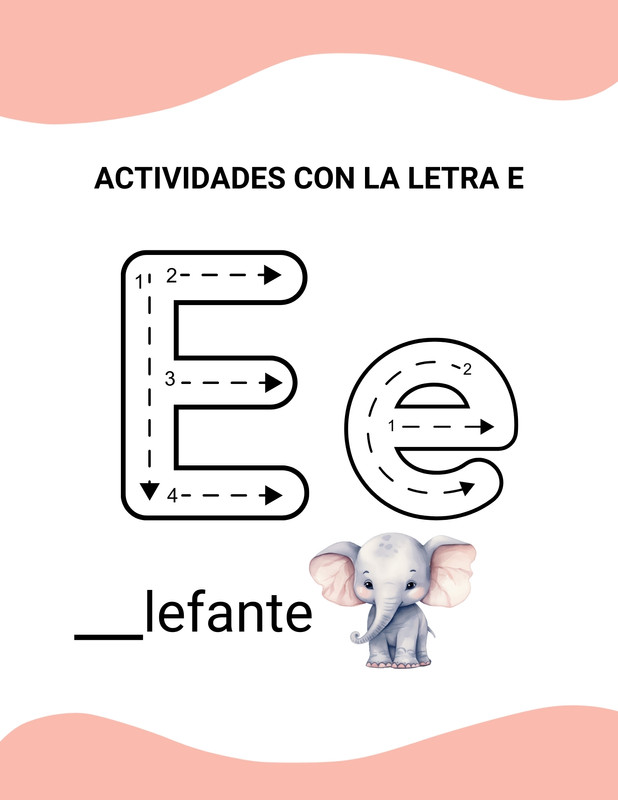 Actividades De La Letra E