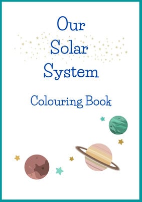 Our Solar System Printable Book Free Printable Solar System Coloring
