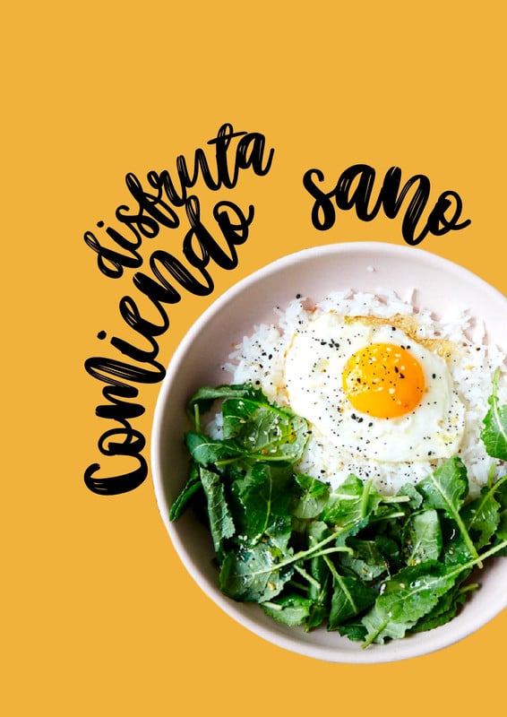 Plantillas comida saludable - Gratis y editables - Canva