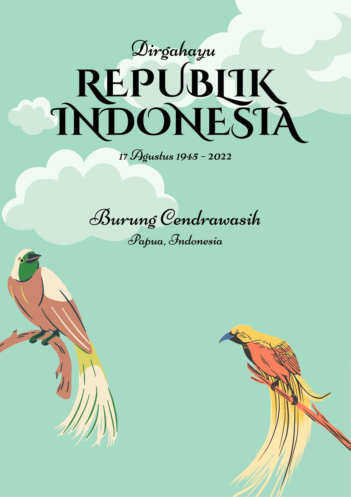 Gratis desain contoh papua - Canva
