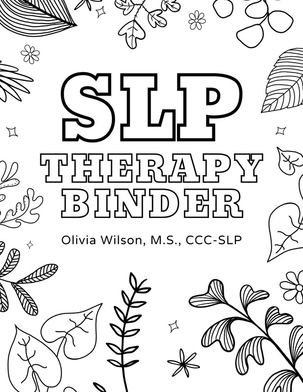 Speech And Language Printables