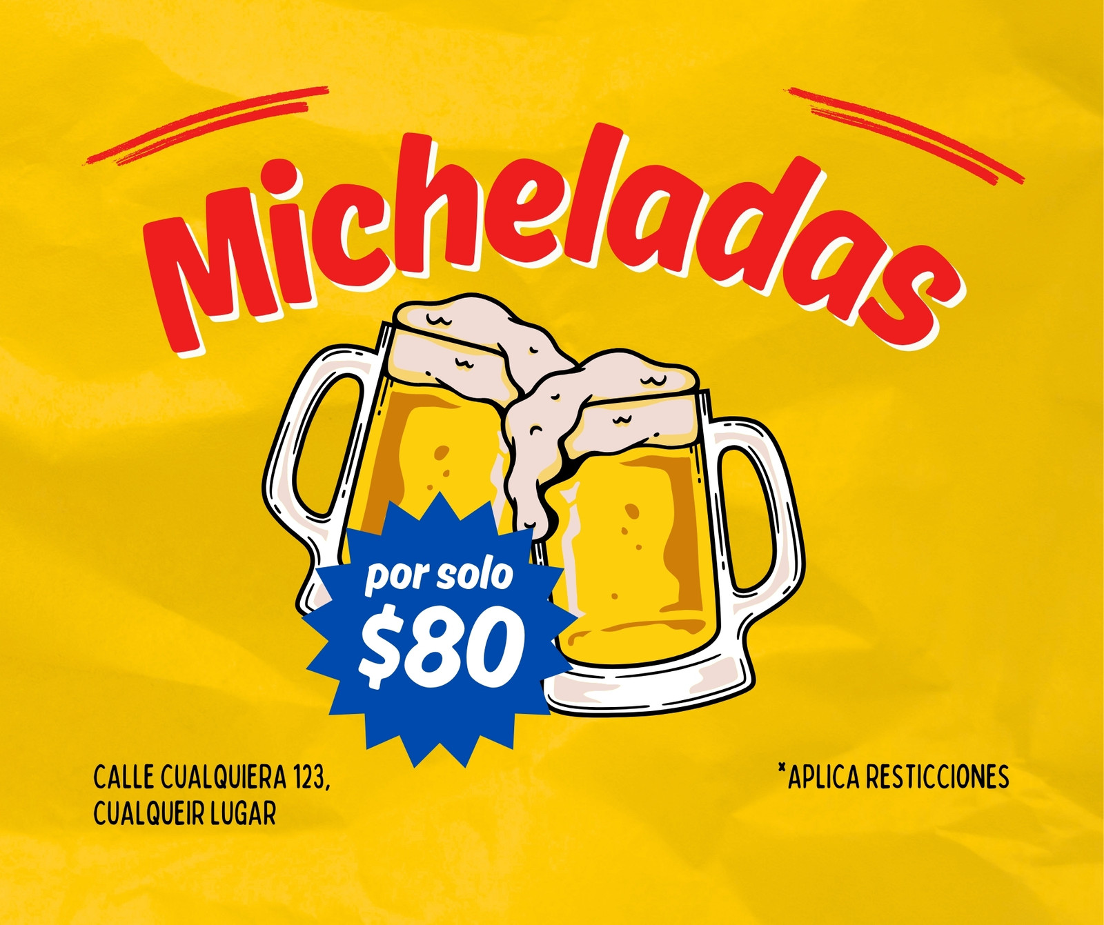Plantillas de micheladas gratis y personalizables - Canva