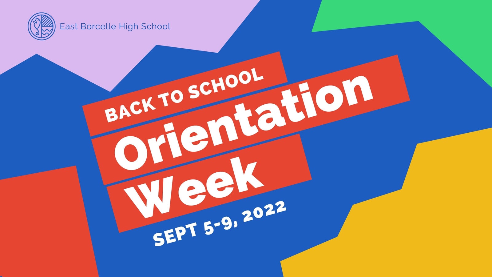 Free and customizable orientation templates