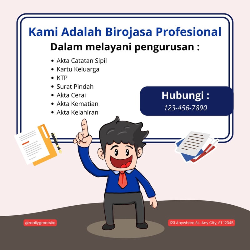 Gratis desain contoh ktp - Canva
