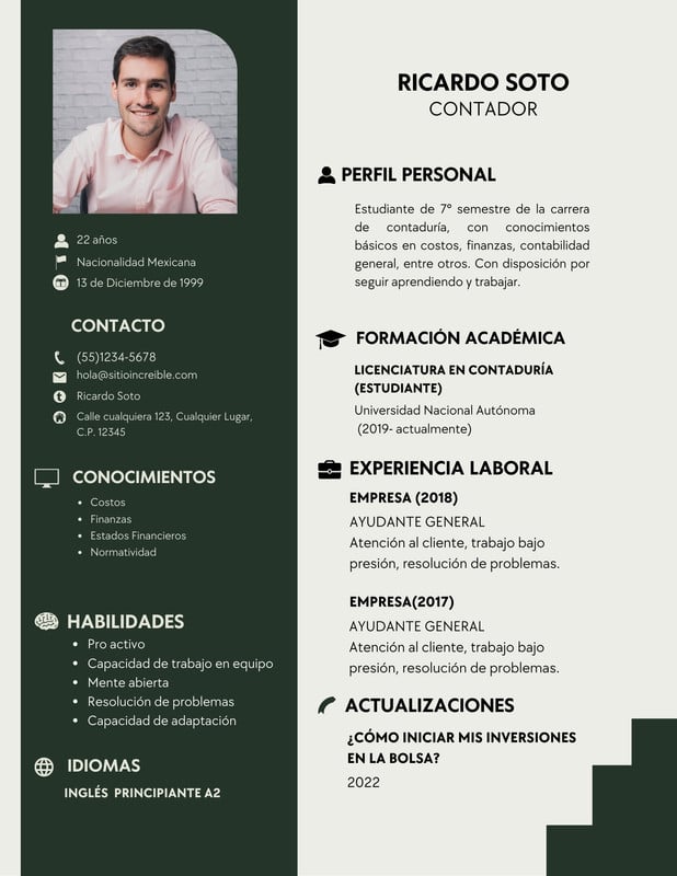 Plantillas Curriculum Harvard - Gratis y editables - Canva