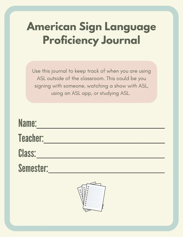 American Sign Language Proficiency Assessment PERMISSION TO USE RSLA