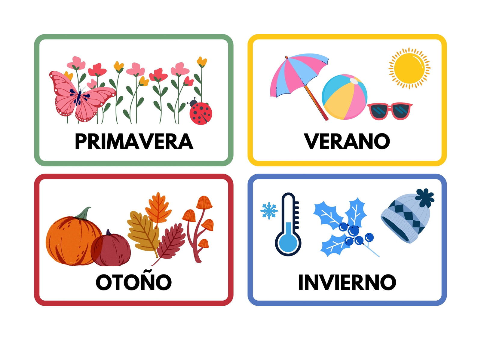 Crea flashcards y tarjetas de estudio para imprimir | Canva