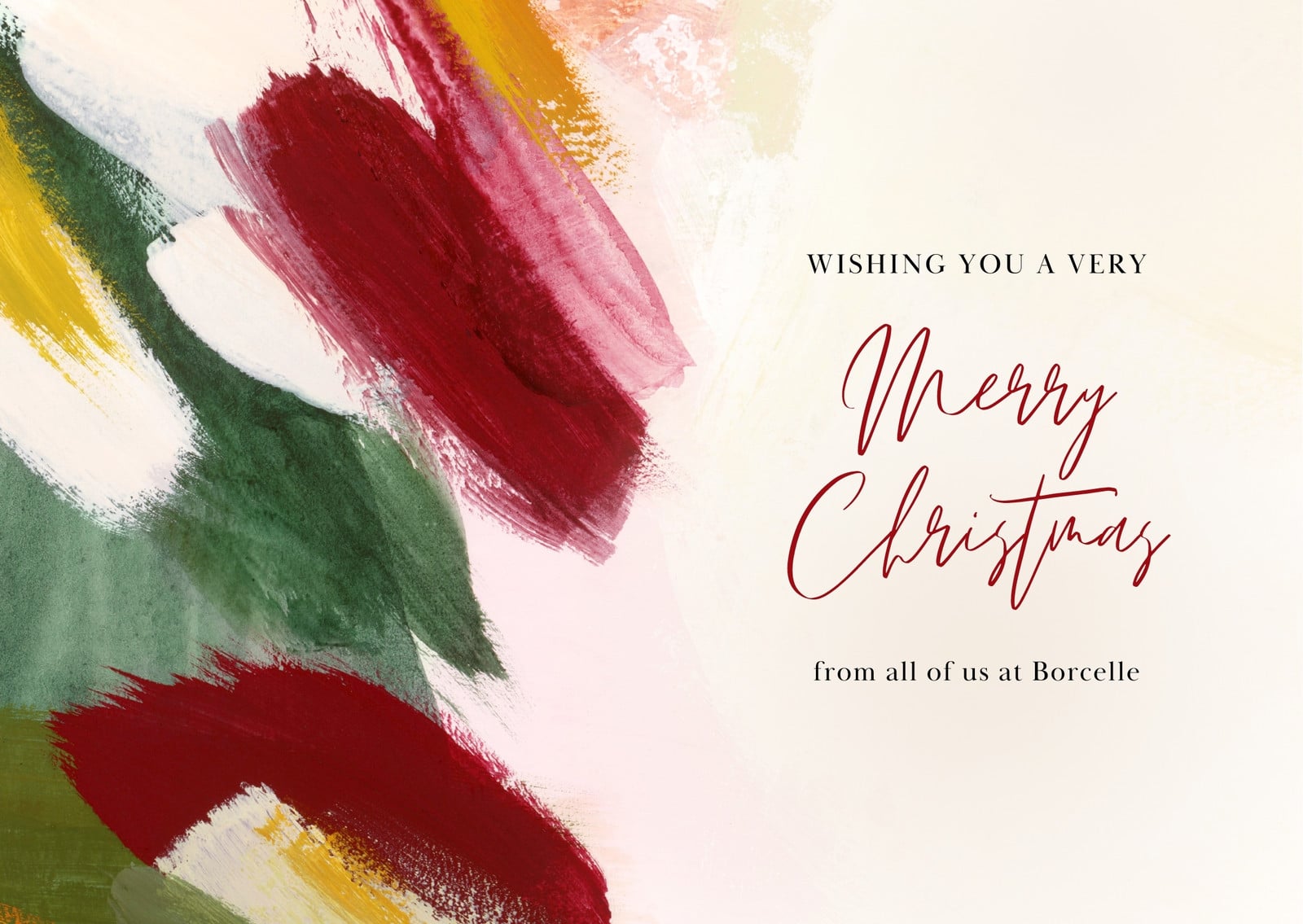 Page 5 - Free printable business holiday card templates | Canva