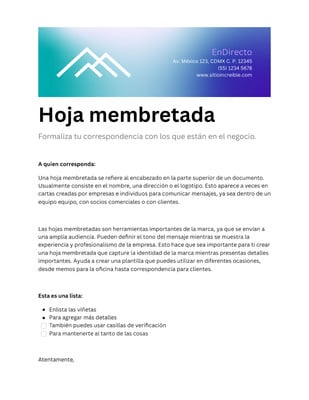 Canva Docs - Editor de documentos en línea gratuito y simple