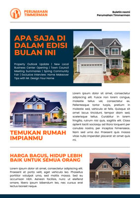 Platform Desain dan Penerbitan Buletin Online Gratis | Canva